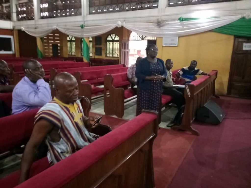 Management Calls on Leadership of Oyarifa Presby – LaNMMA