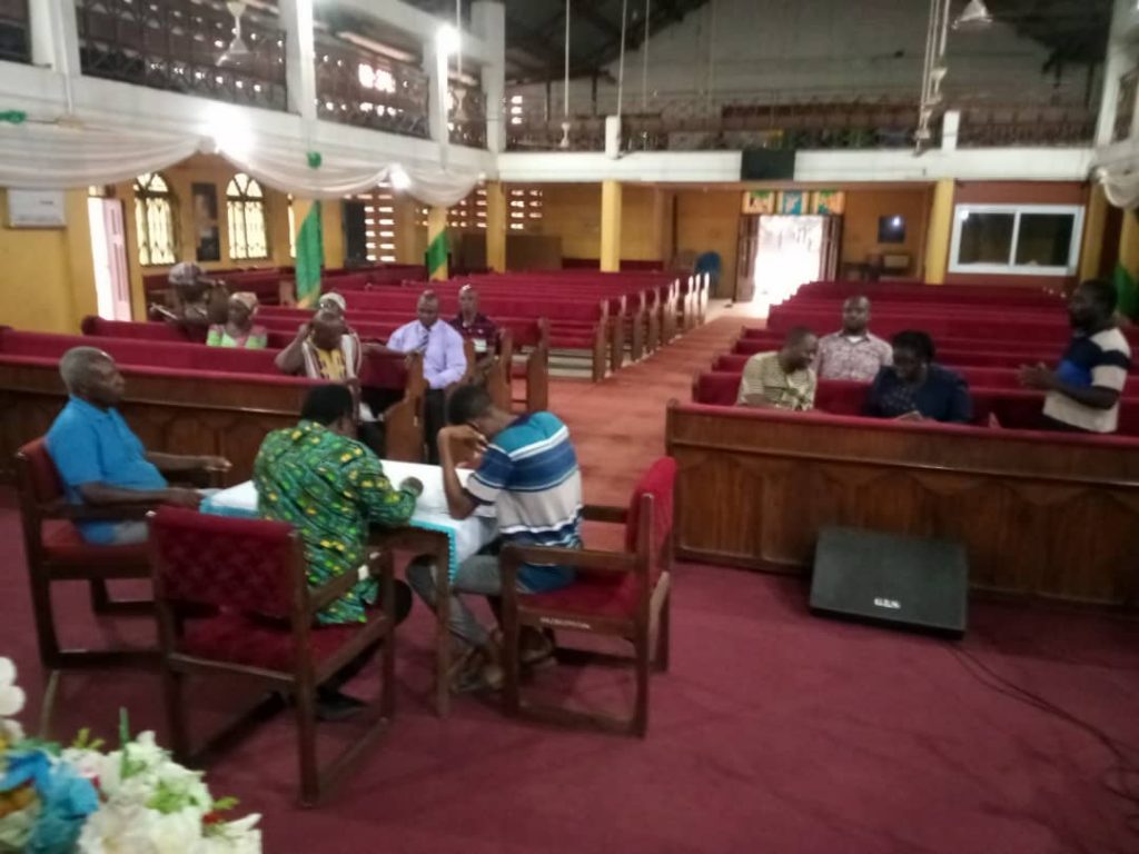 Management Calls on Leadership of Oyarifa Presby – LaNMMA